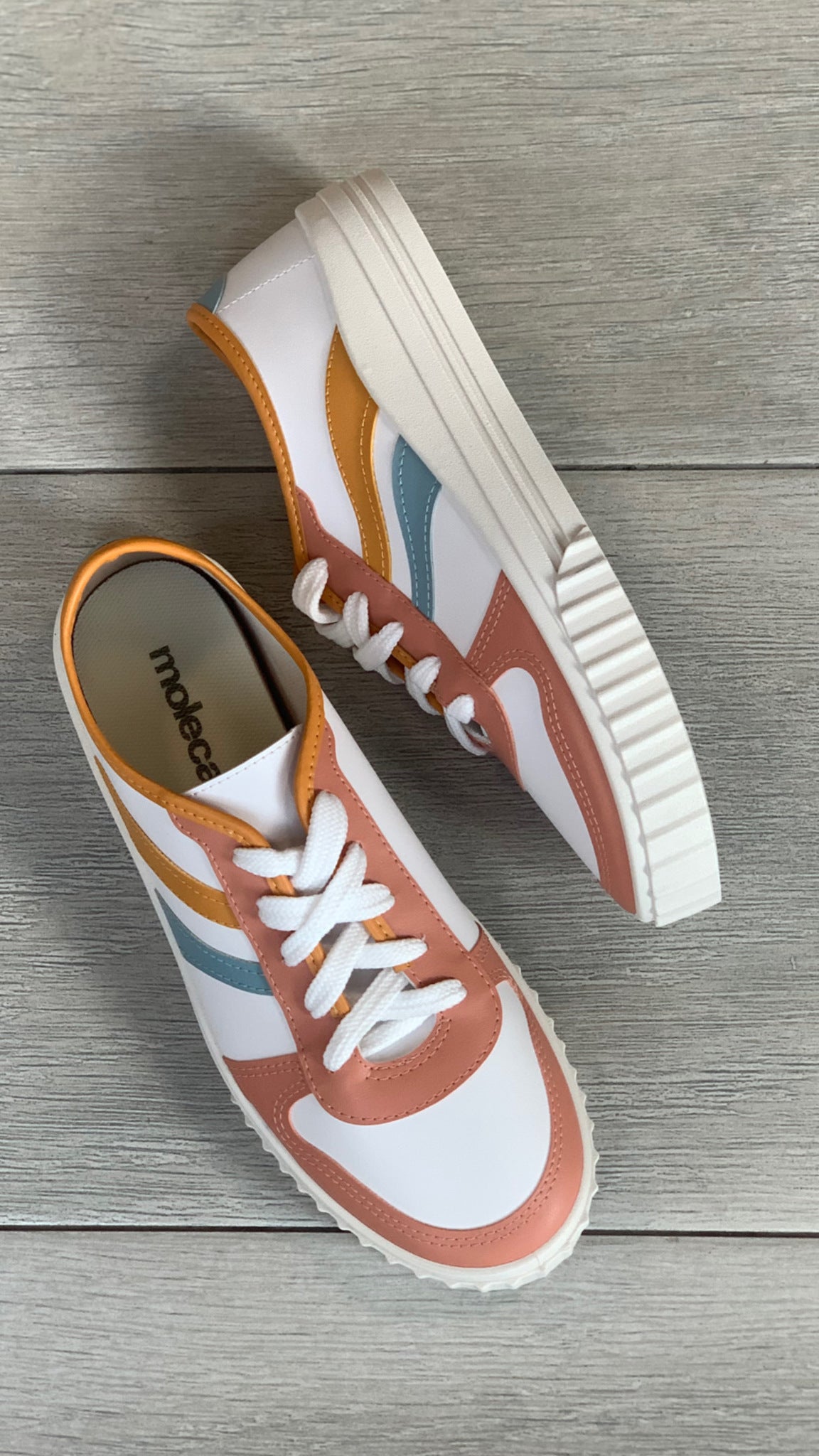Moleca Multi Coral Sneakers – Passaggi